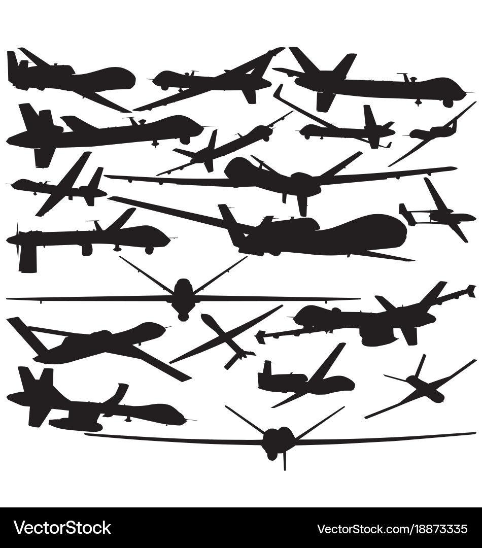 Drones Royalty Free Vector Image - VectorStock