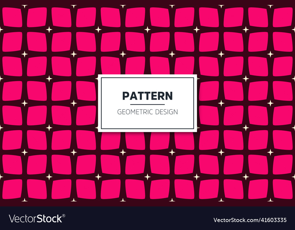 Geometric simple seamless pattern with colorful Vector Image