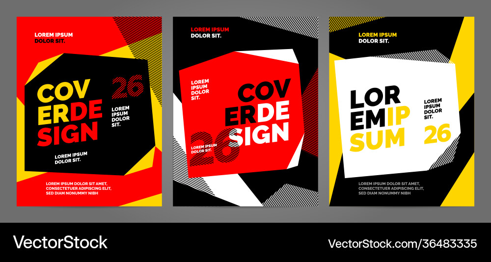 Layout design template for sport event tournament Vector Image
