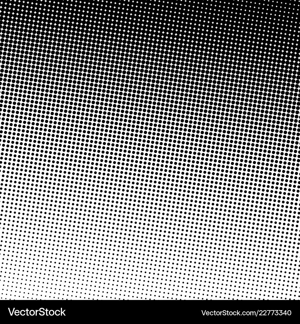 Retro halftone gradient circle background Vector Image