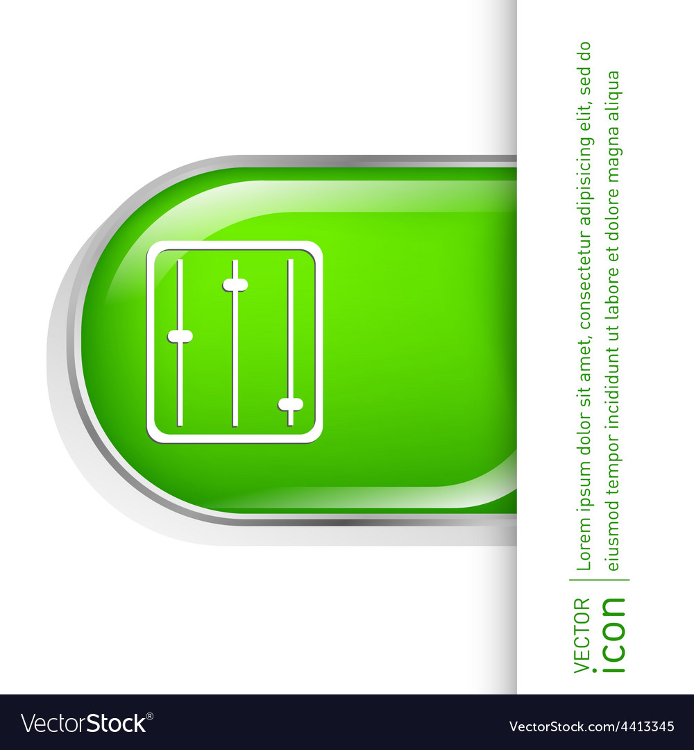Equalizer Royalty Free Vector Image - VectorStock