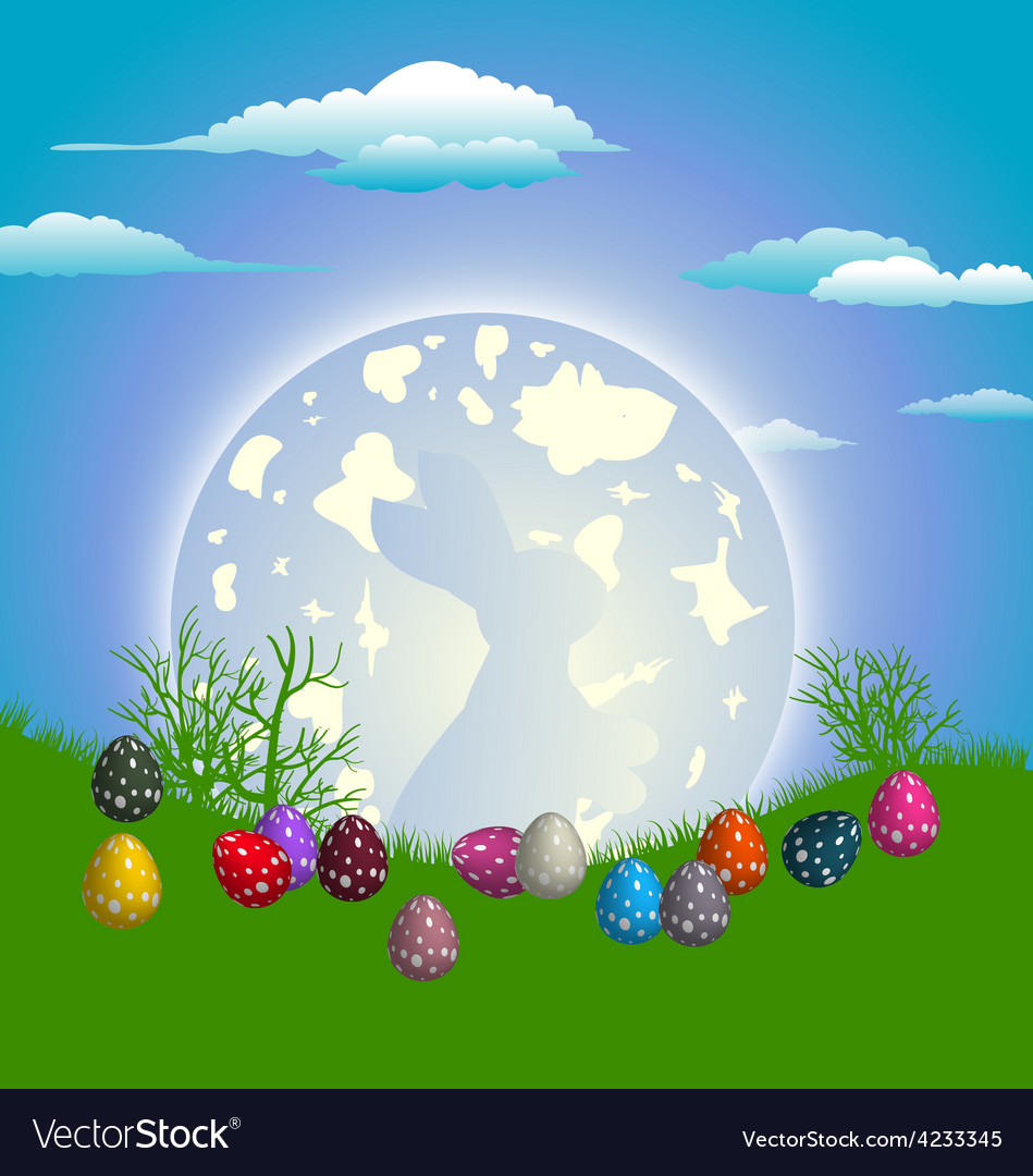 Happy easter Royalty Free Vector Image - VectorStock