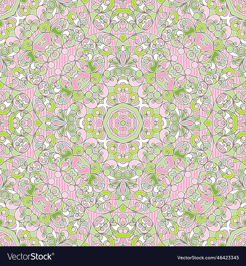 Seamless pattern in eastern style Royalty Free Vector Image