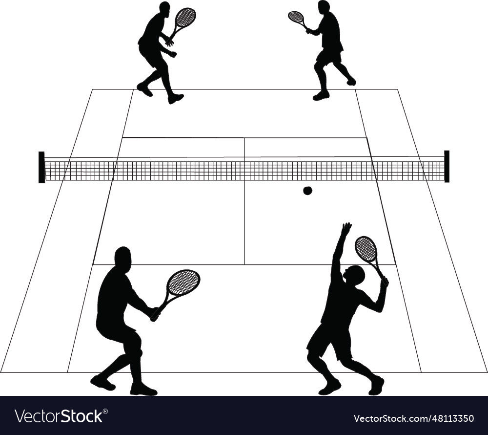 Tennis player Royalty Free Vector Image - VectorStock Tennis player Royalty Free Vector Image - VectorStock