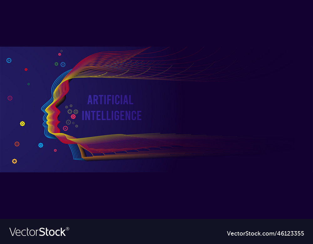 Künstliche Intelligenz Technologie Web Hintergrund