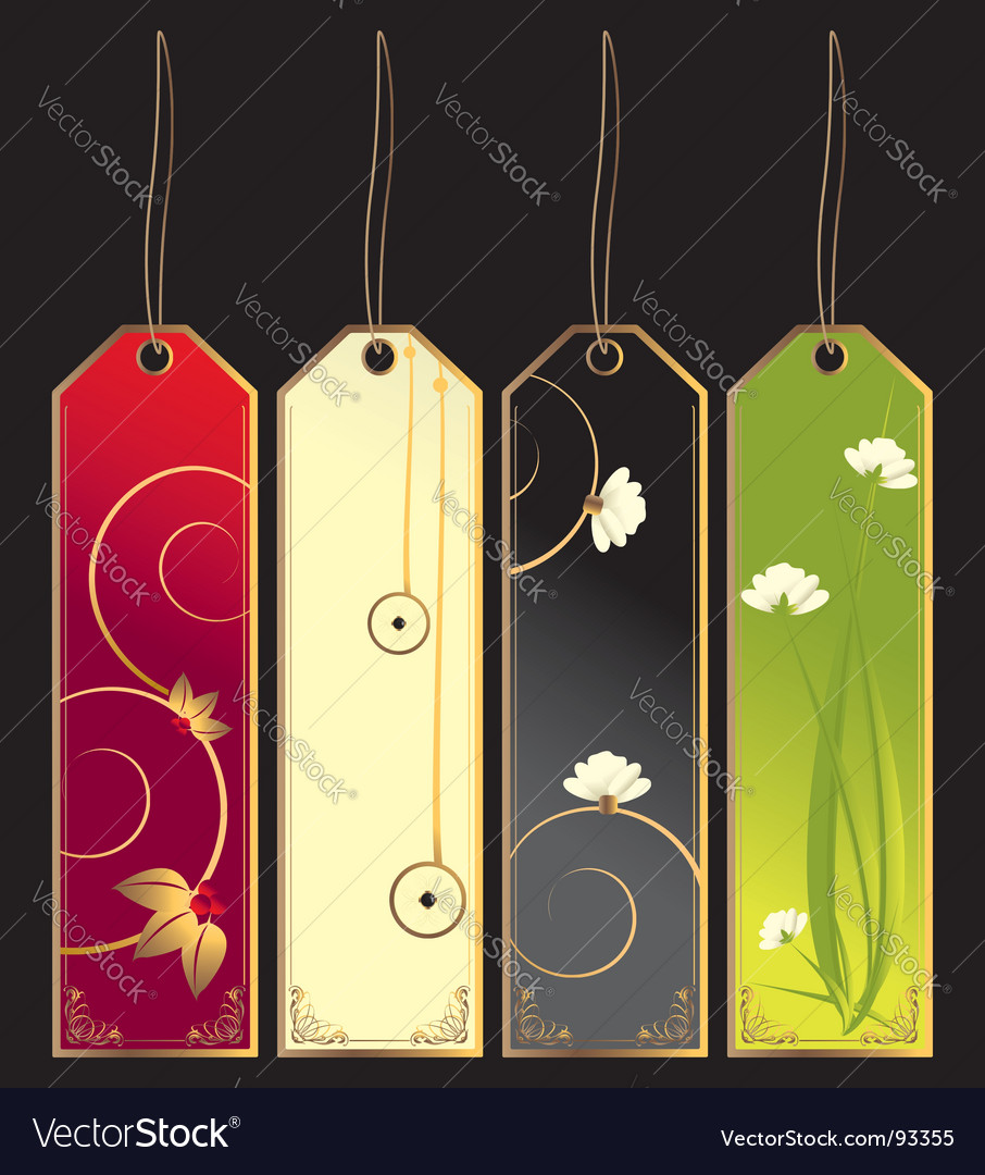 Bookmarks Royalty Free Vector Image - VectorStock