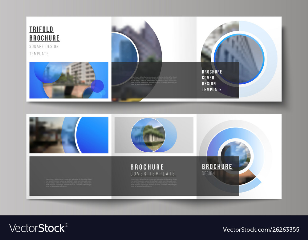 Minimal editable layout square Royalty Free Vector Image