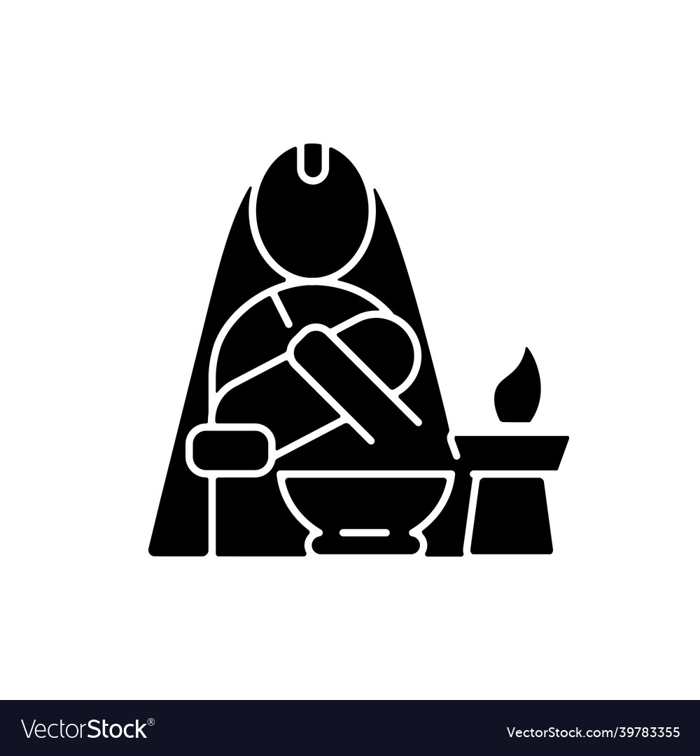 Nwaran black glyph icon Royalty Free Vector Image Nwaran black glyph icon Royalty Free Vector Image