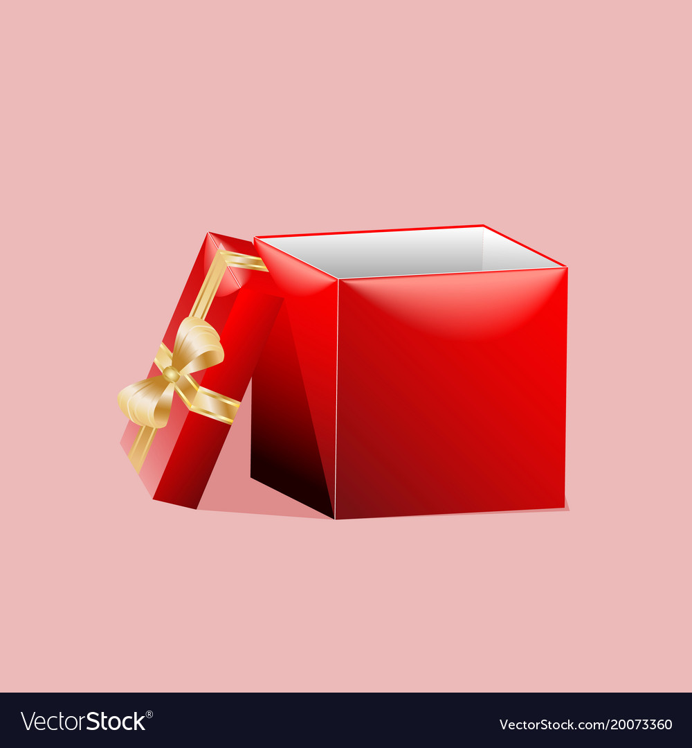 3d box Royalty Free Vector Image - VectorStock