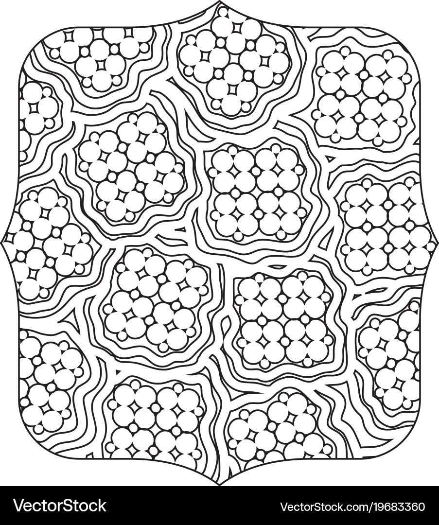 Line quadrate with graphic seamless style Vector Image