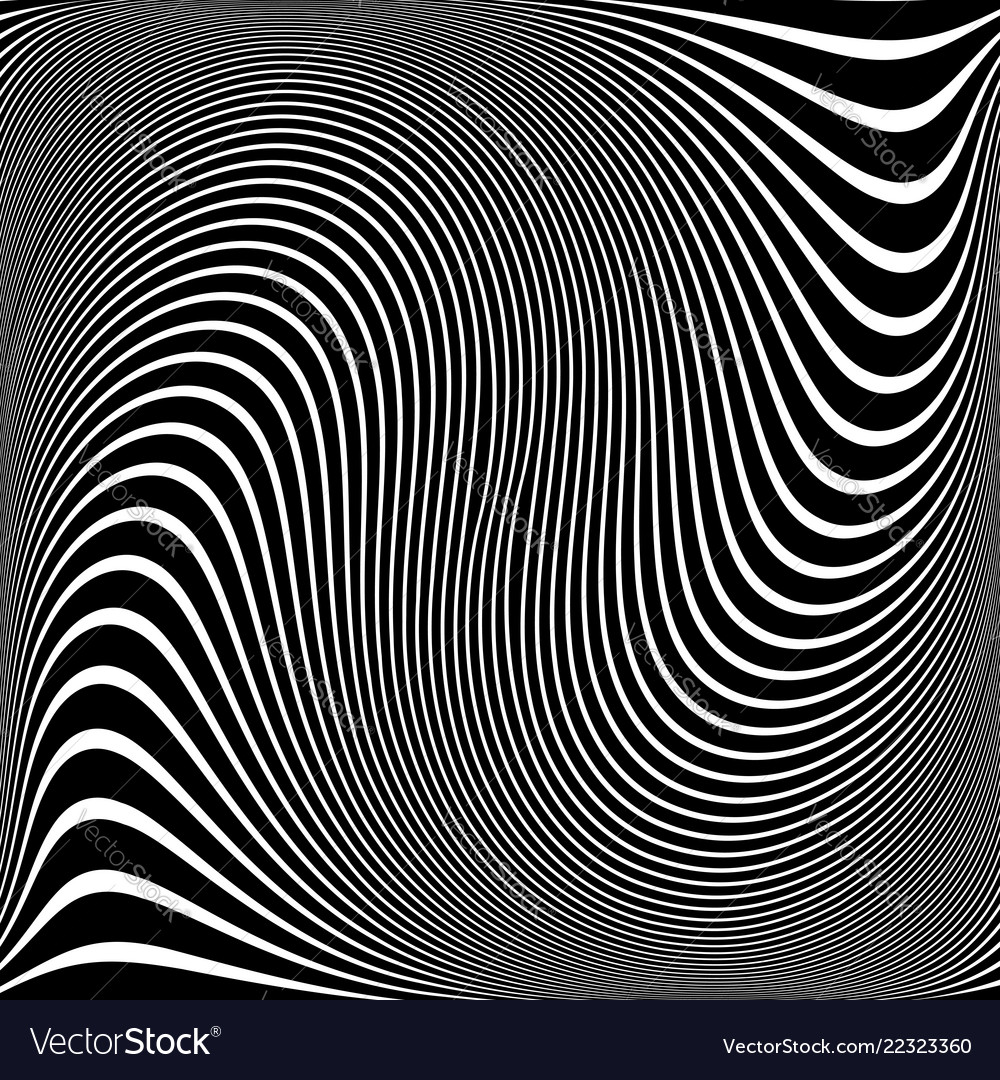 Wavy lines design Royalty Free Vector Image - VectorStock