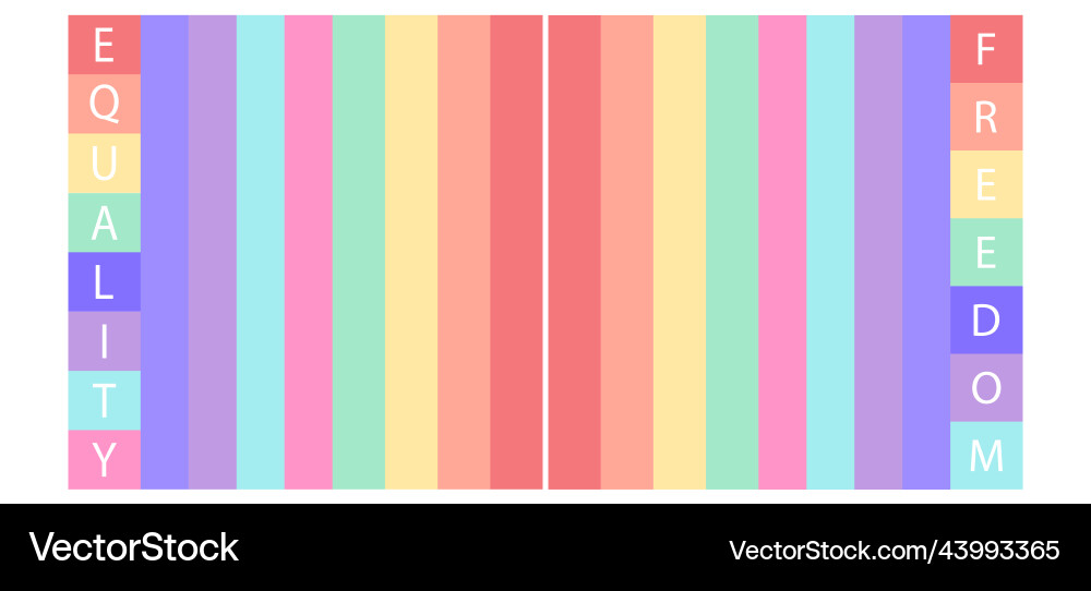 Background support in pride month and lgbtq Vector Image