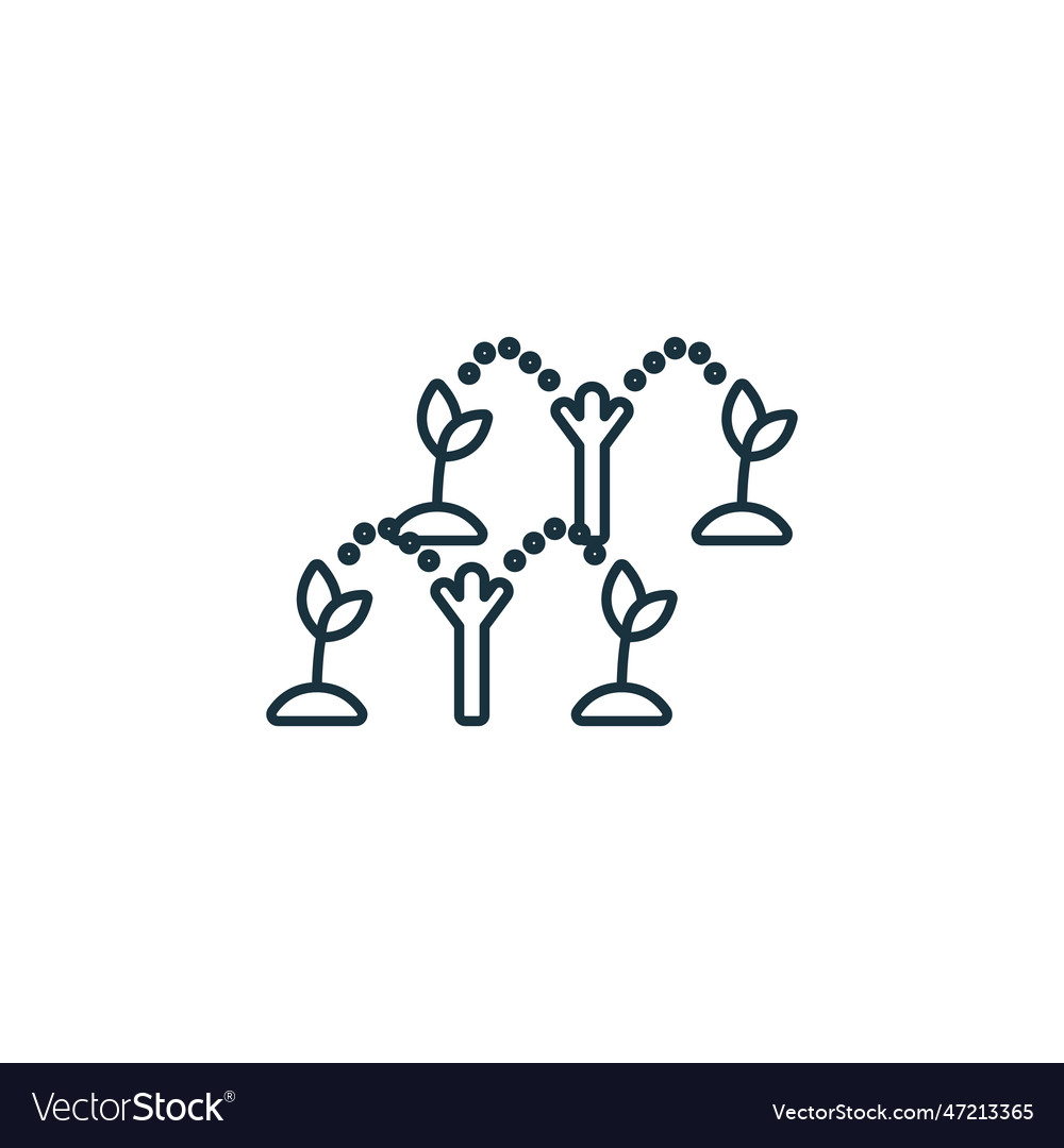 Irrigation automation icon monochrome simple sign Vector Image Irrigation automation icon monochrome simple sign Vector Image