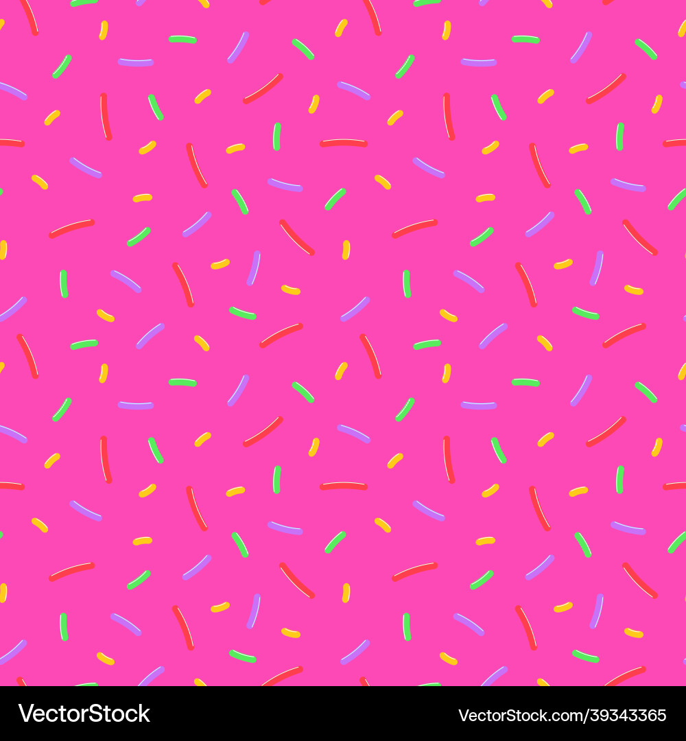 Seamless colorful pattern - retro fashion Vector Image
