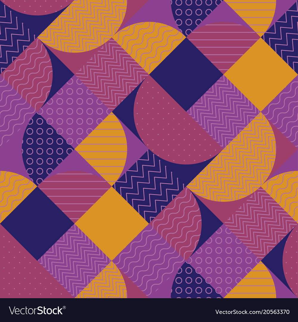 Abstract multicolored geometric pattern Royalty Free Vector