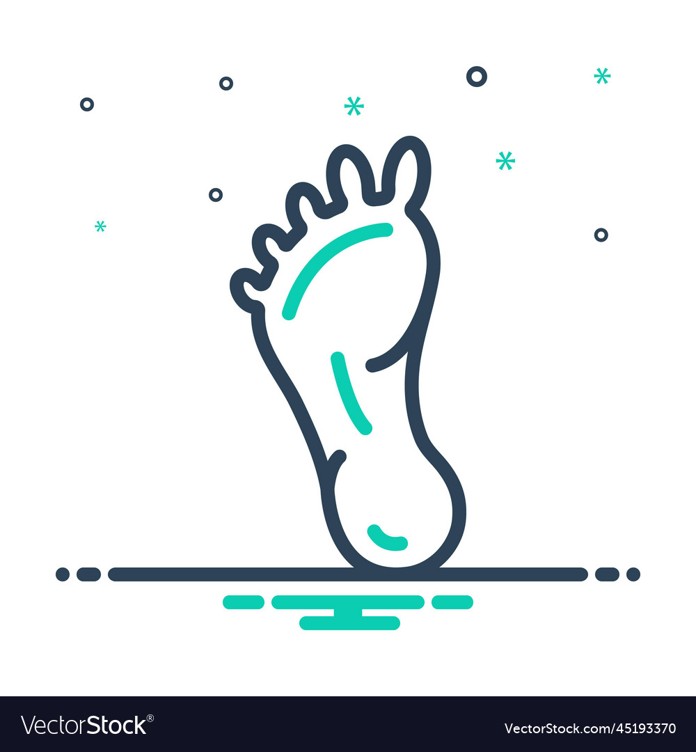 Foot Royalty Free Vector Image - VectorStock