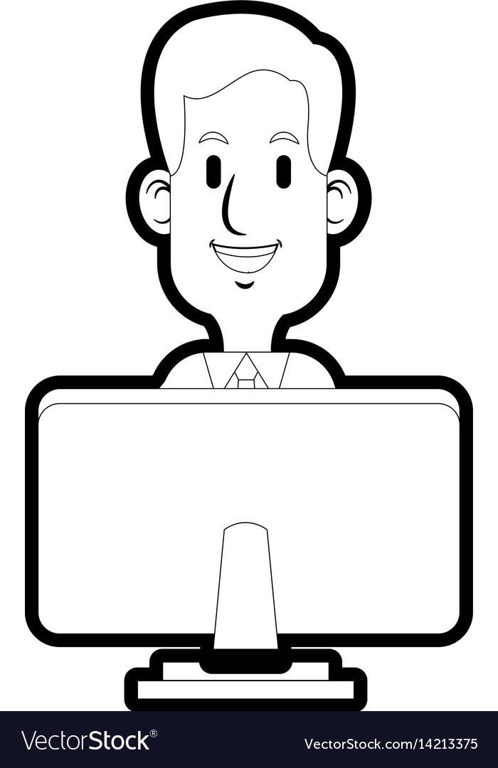 Computer icon image Royalty Free Vector Image - VectorStock