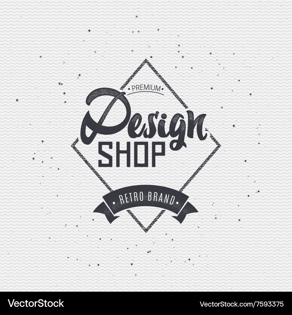 Designer - insignia sticker can be used Royalty Free Vector