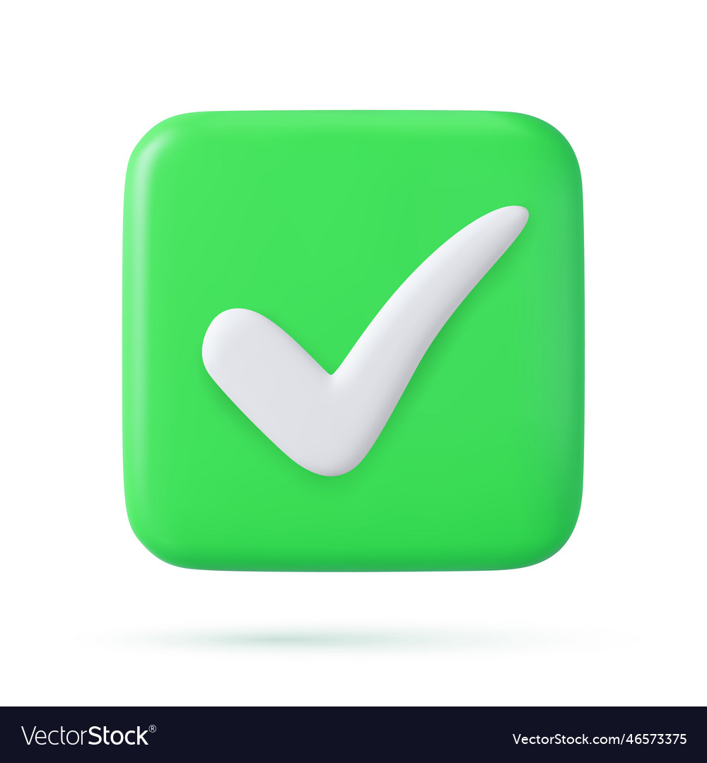 Realistic right 3d button Royalty Free Vector Image