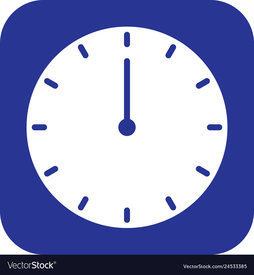 Clock icon Royalty Free Vector Image - VectorStock