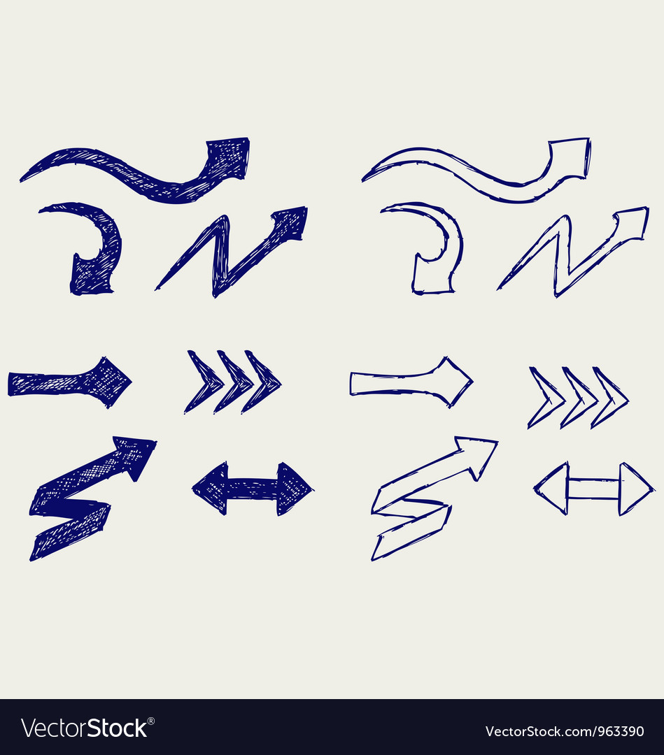 Arrows Royalty Free Vector Image - VectorStock