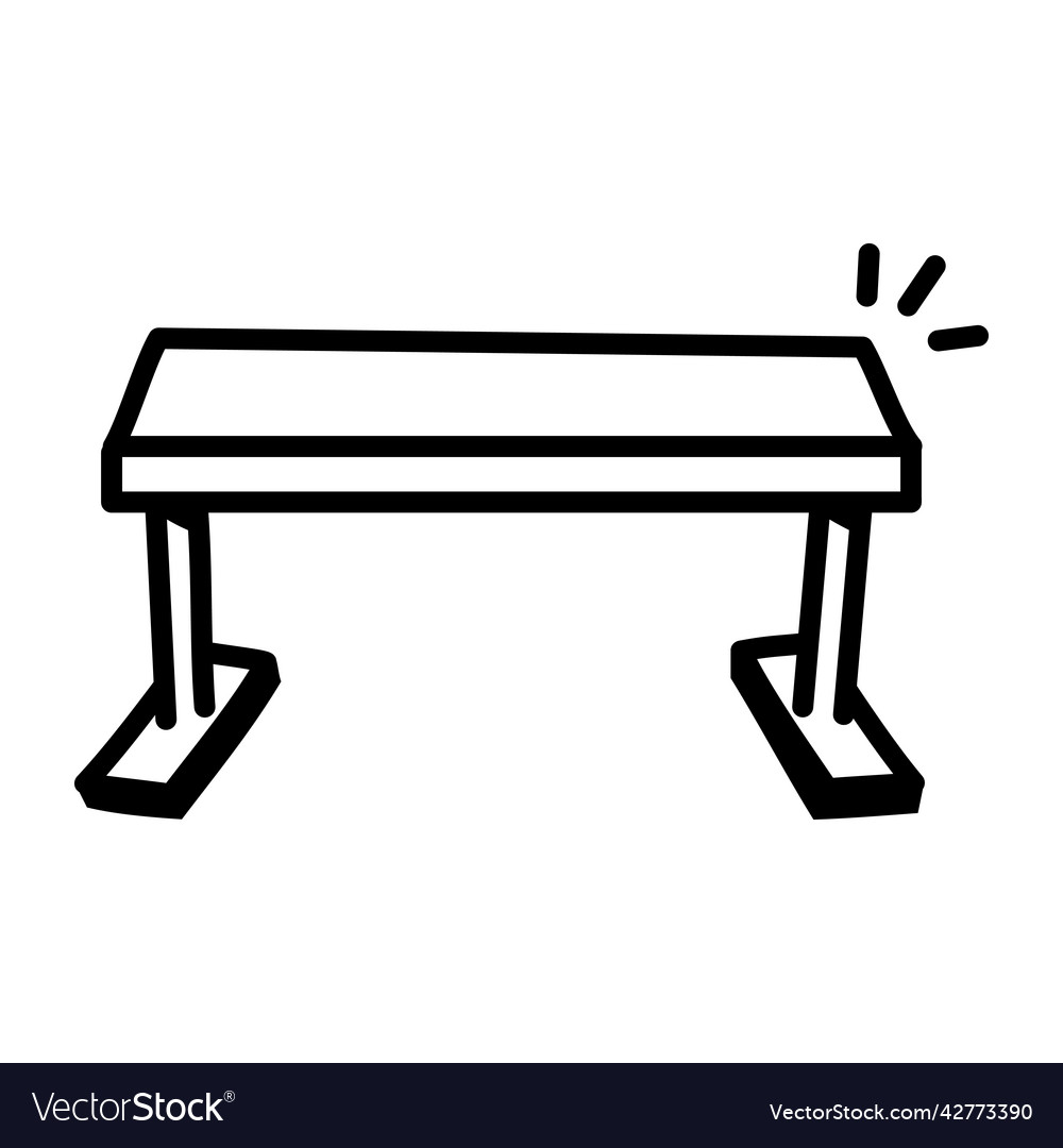 Bench Royalty Free Vector Image - VectorStock