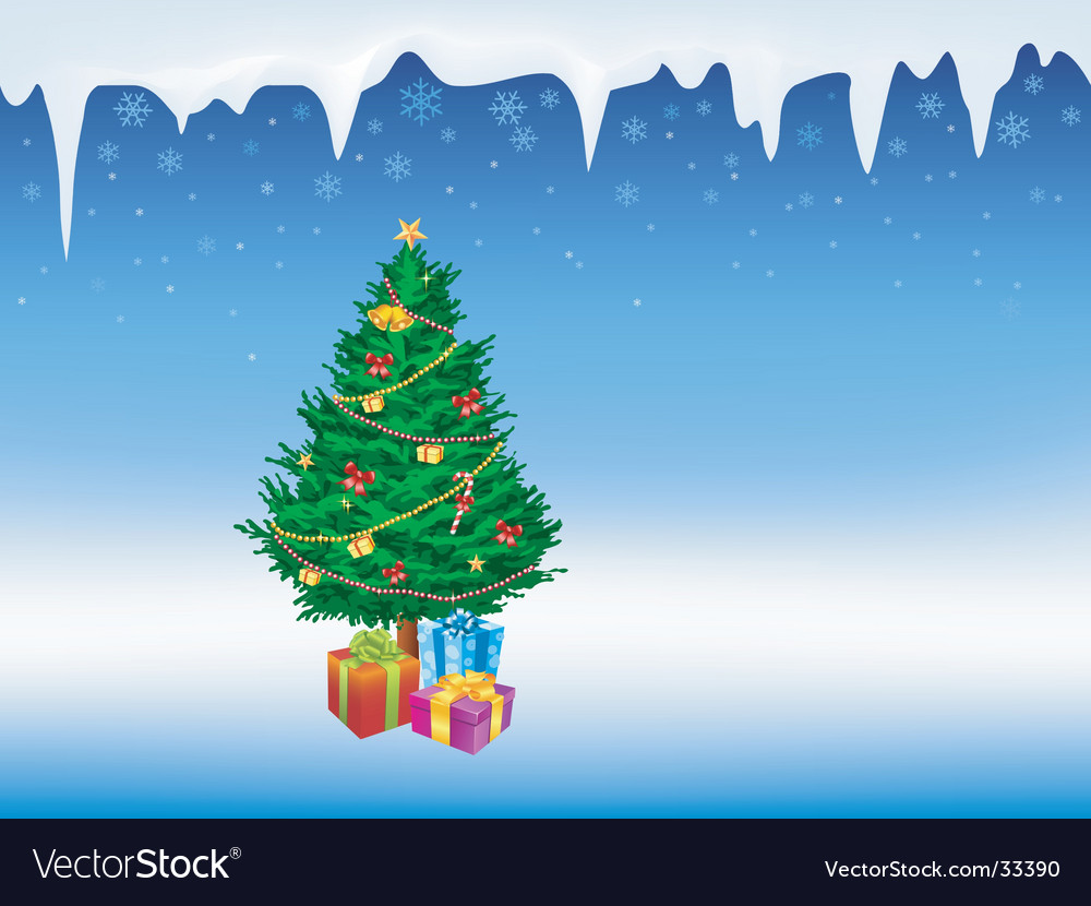 Christmas tree Royalty Free Vector Image - VectorStock