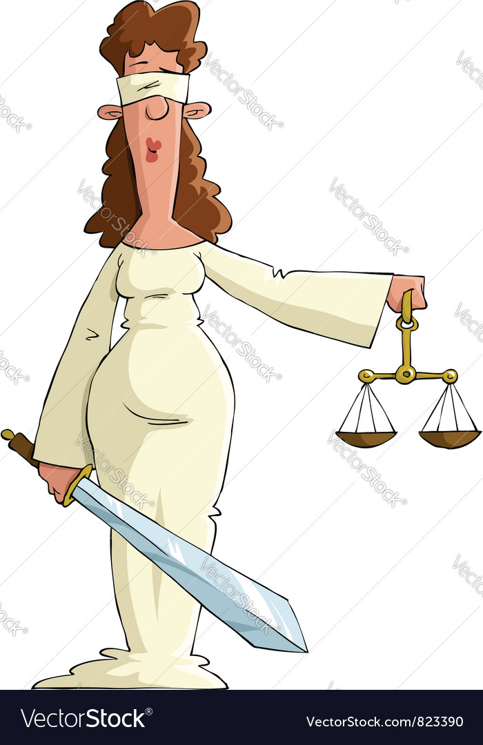 Justice Royalty Free Vector Image - VectorStock