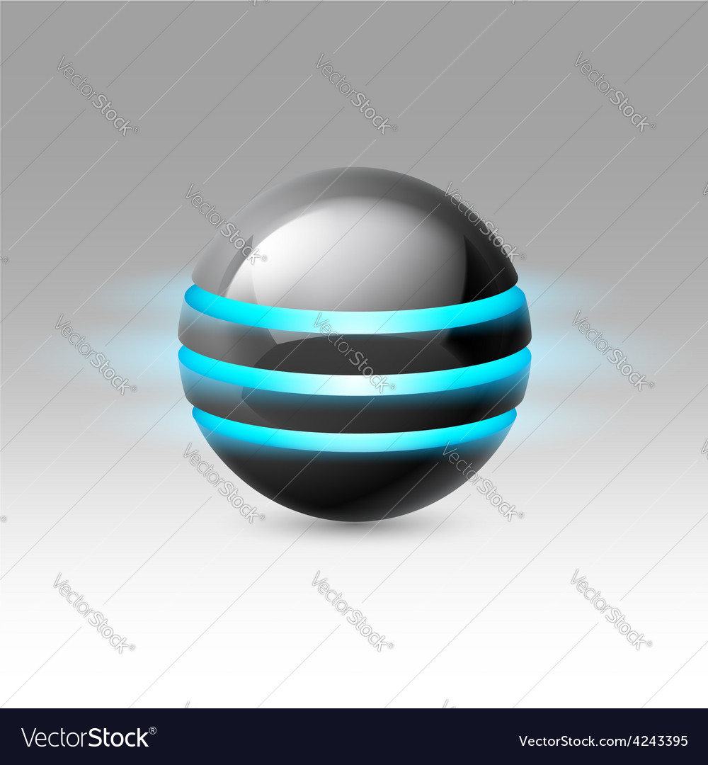 Future sphere Royalty Free Vector Image - VectorStock