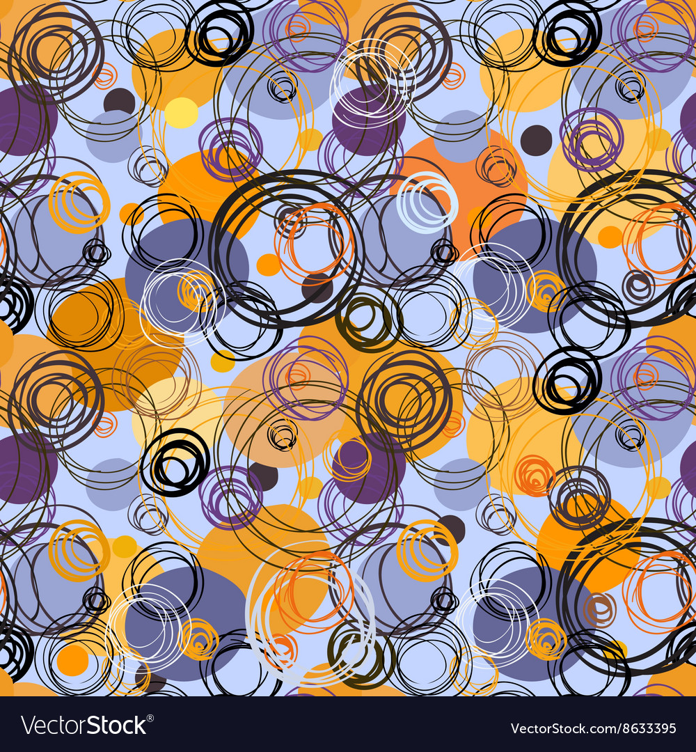 Seamless hand drawn pattern Royalty Free Vector Image