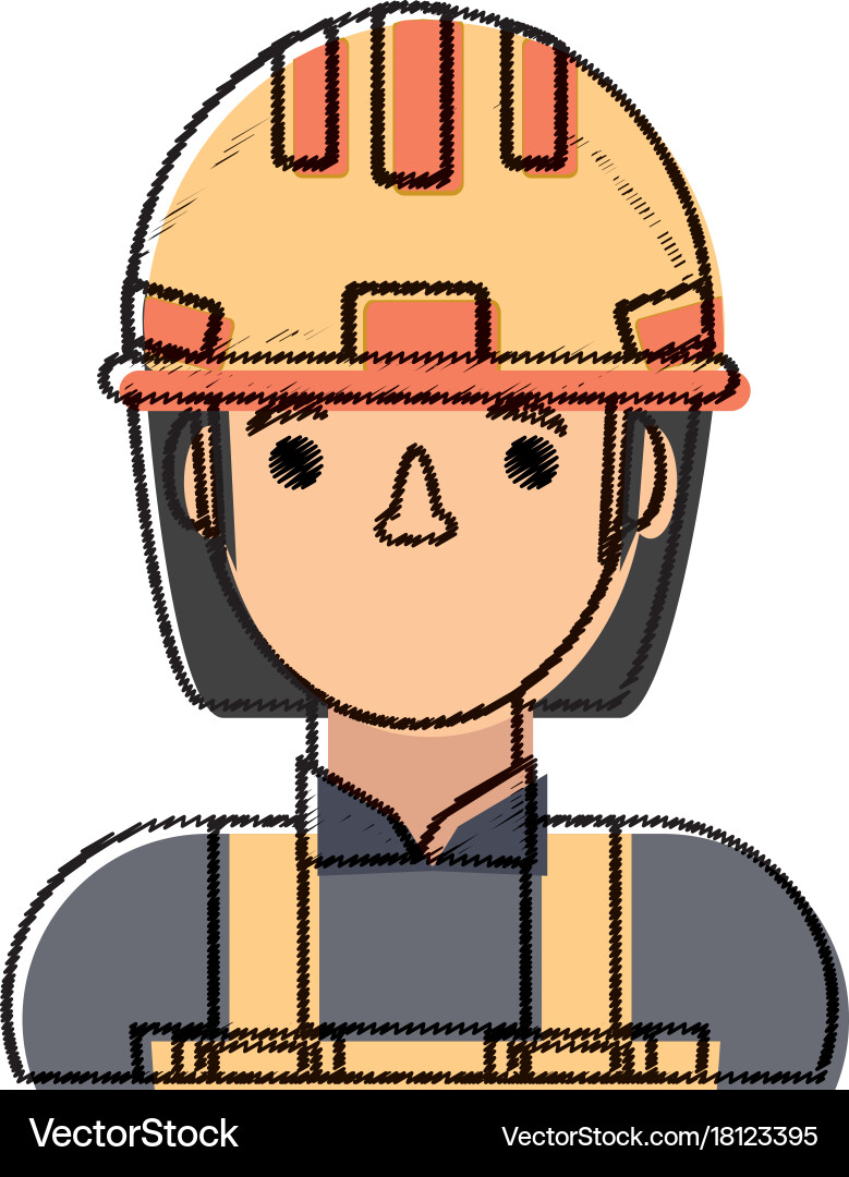 Working man Royalty Free Vector Image - VectorStock