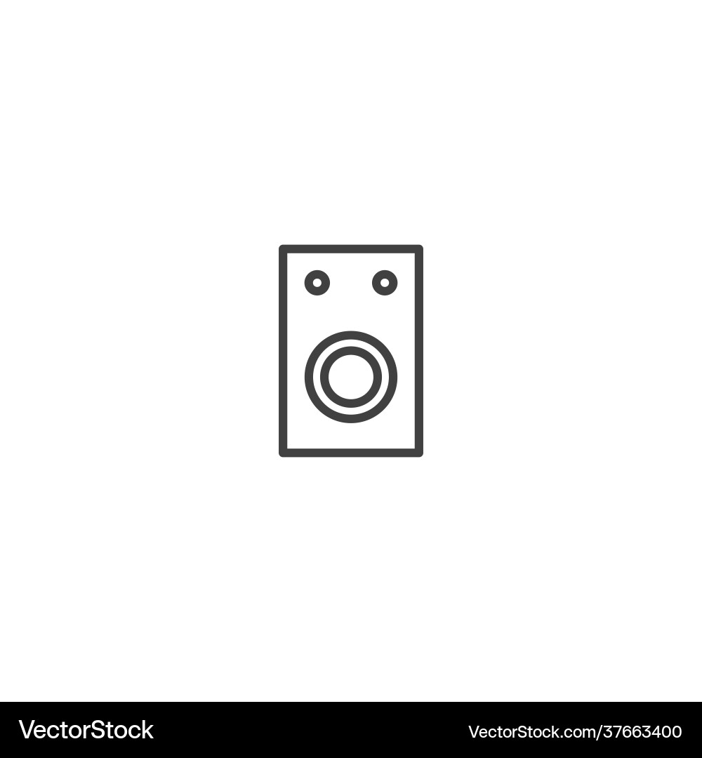 Speaker sound icon design template Royalty Free Vector Image