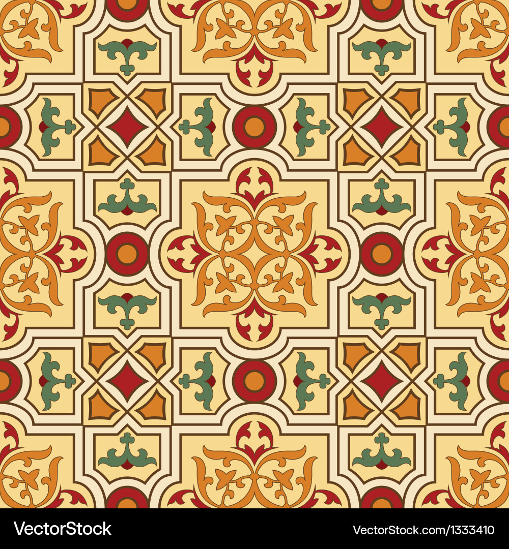 Classic vintage seamless pattern Royalty Free Vector Image