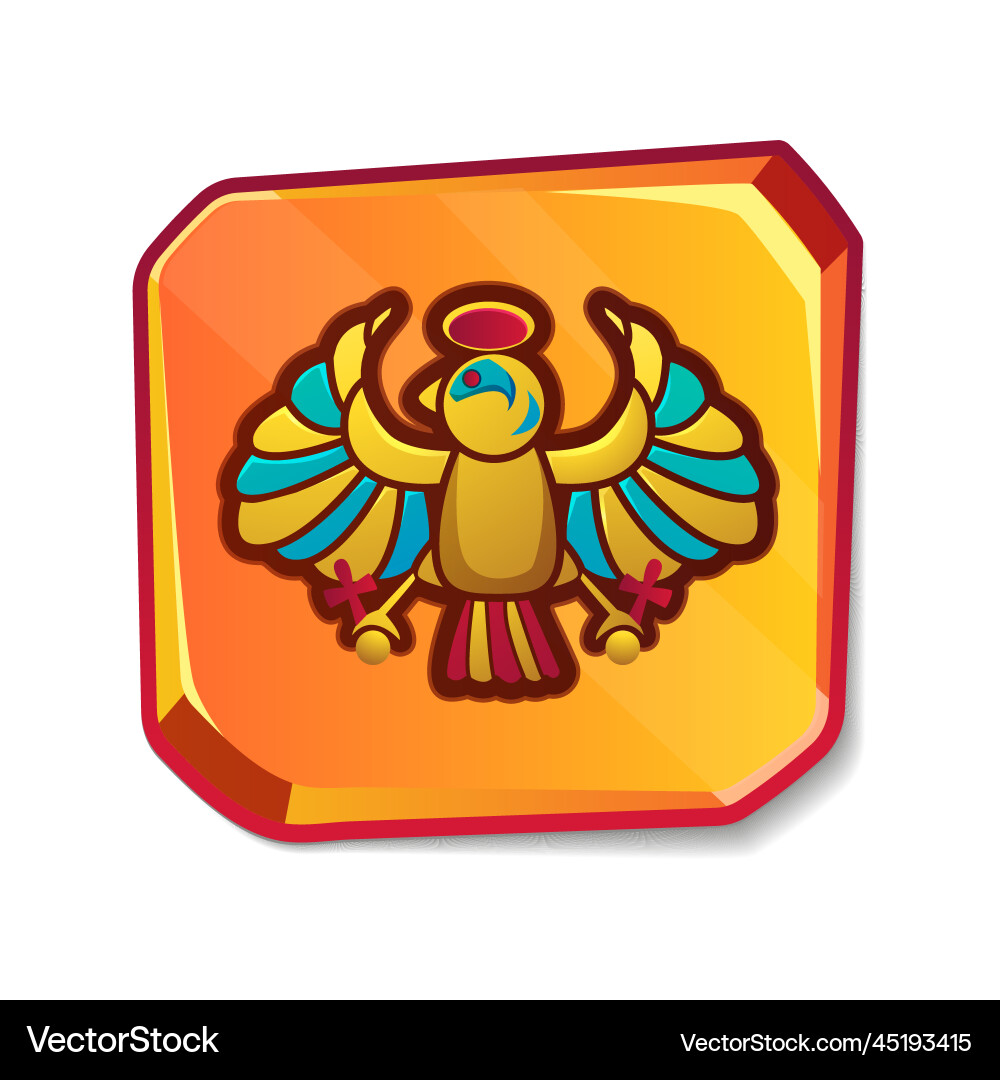 Cartoon stone board or blank clay tablet Vector Image