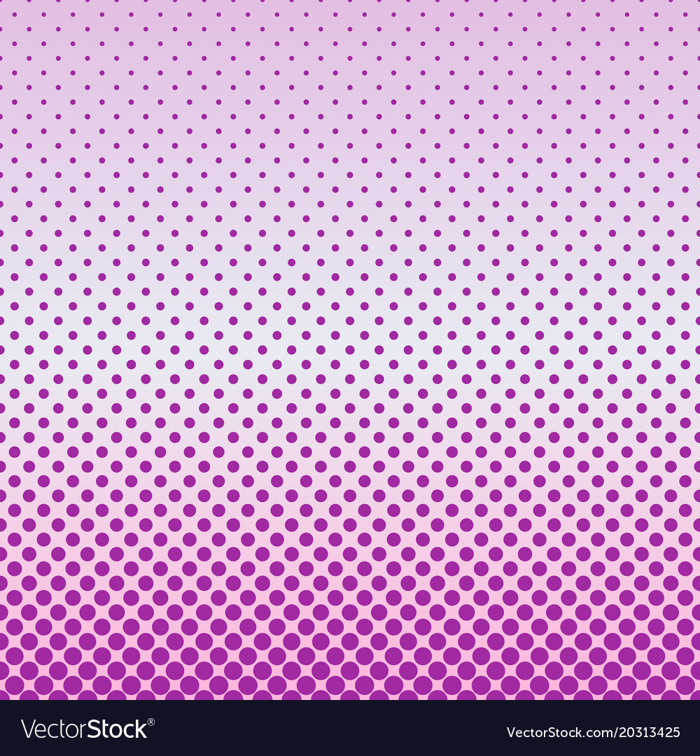 Abstract gradient halftone dot pattern background Vector Image