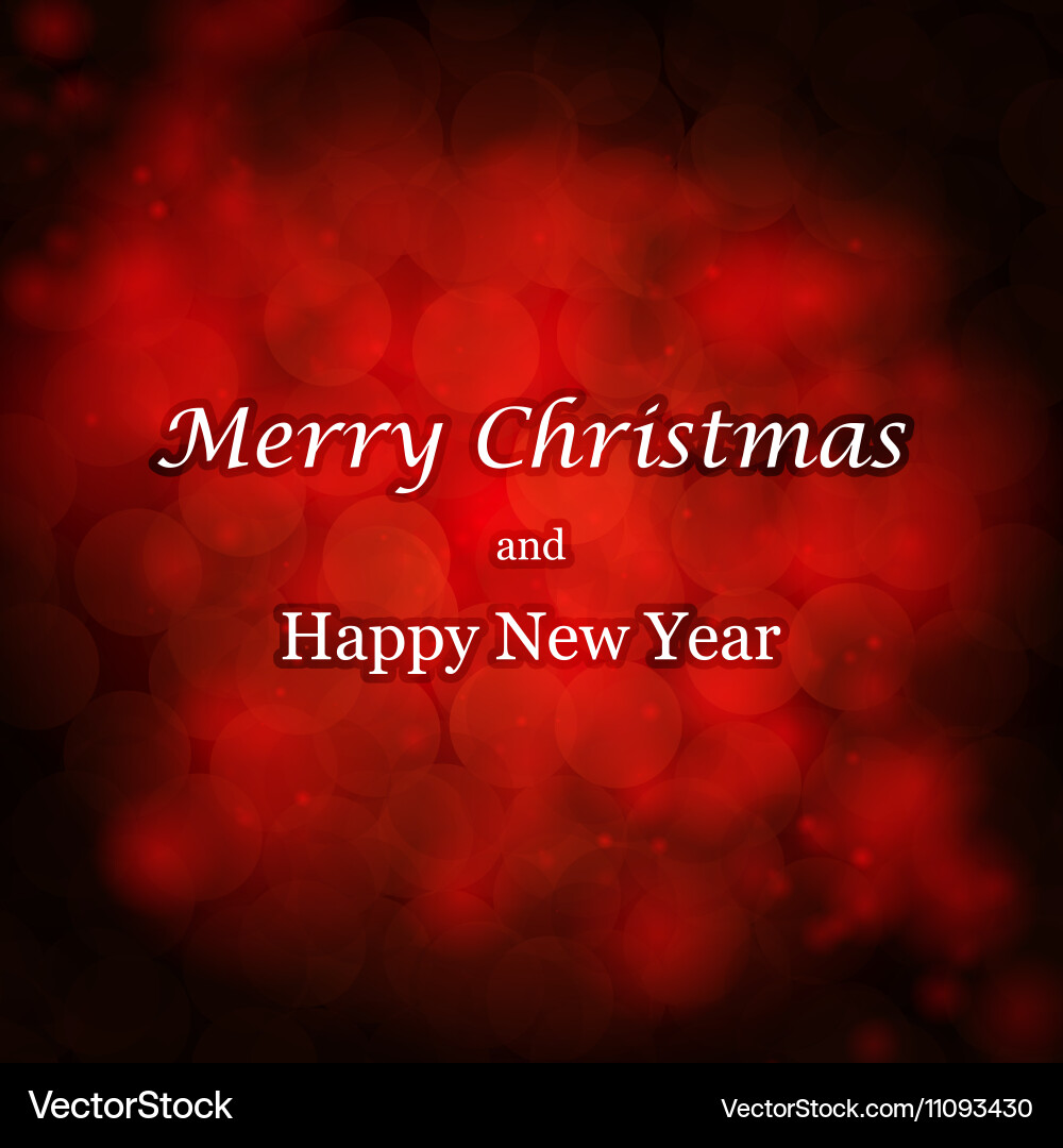 Abstract christmas background and place for text Vector Image