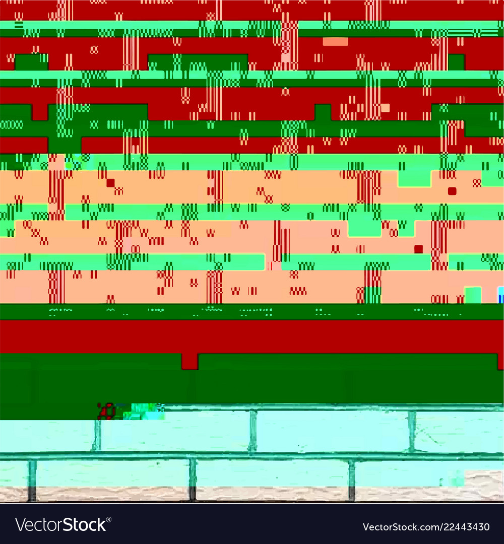 Abstract glitched background Royalty Free Vector Image