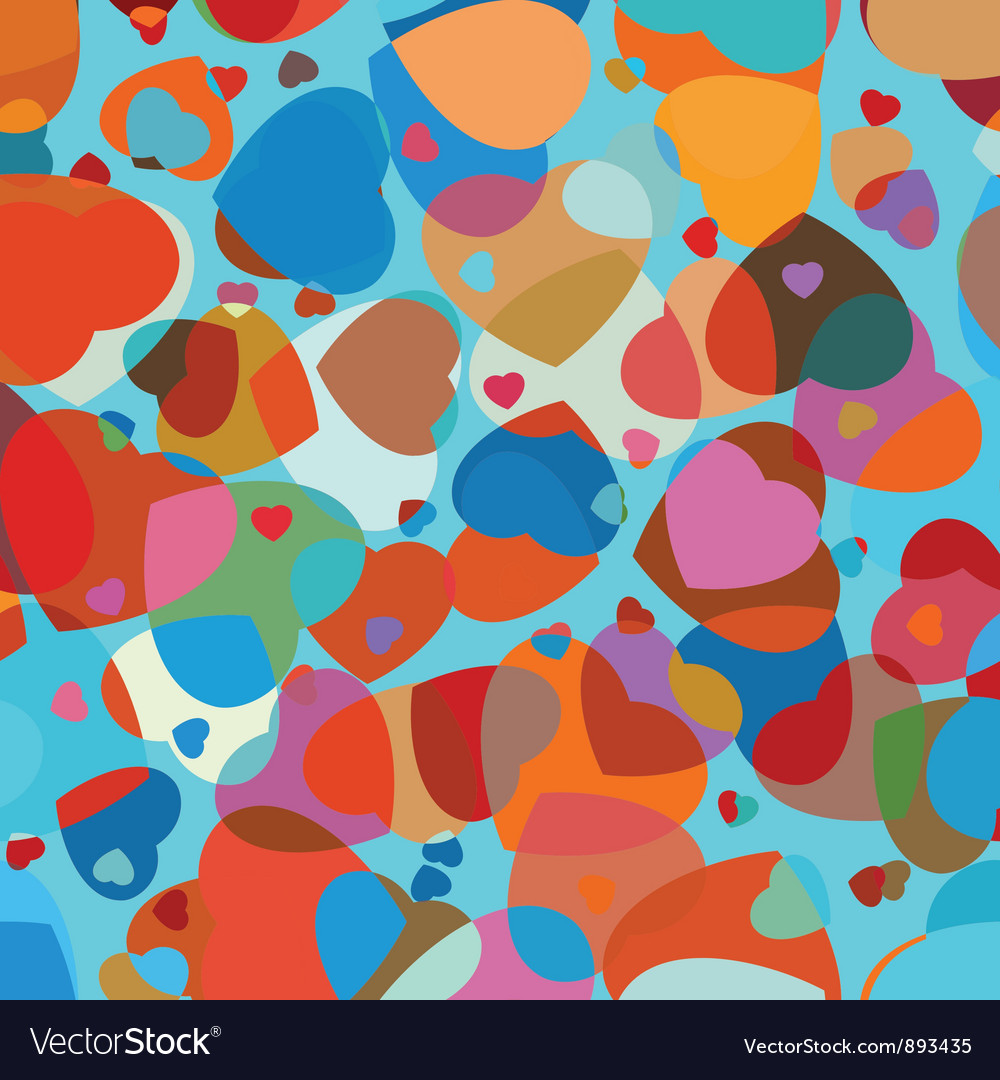 Heart shape background Royalty Free Vector Image