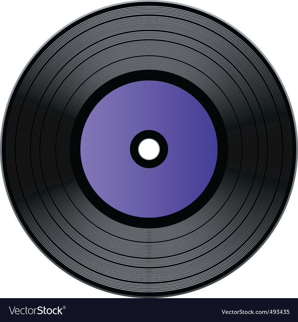 Record Royalty Free Vector Image - VectorStock