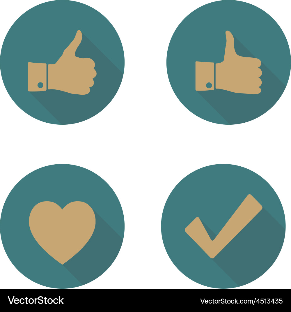 Set of icons Royalty Free Vector Image - VectorStock