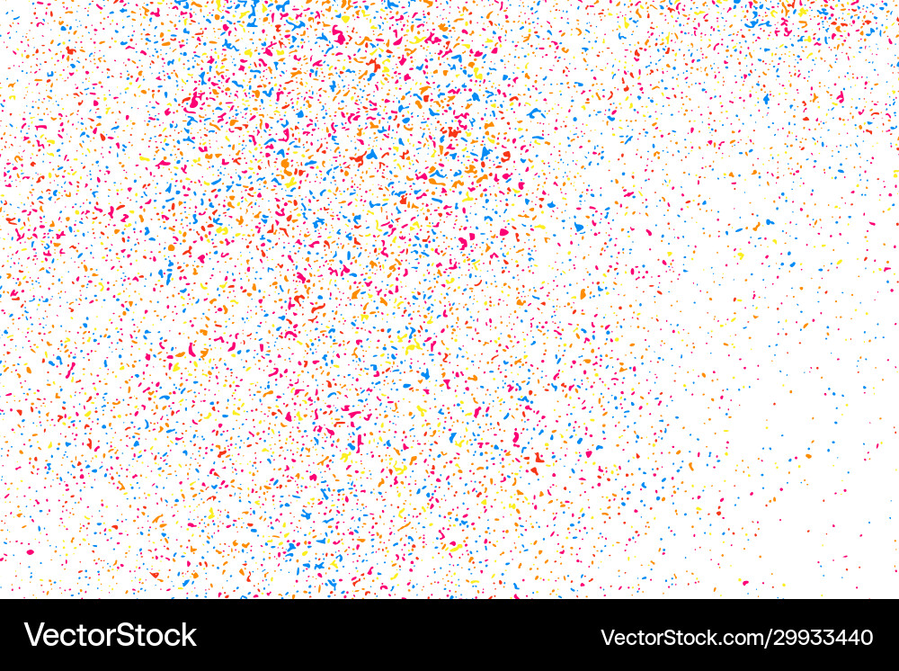 Abstract explosion of confetti Royalty Free Vector Image