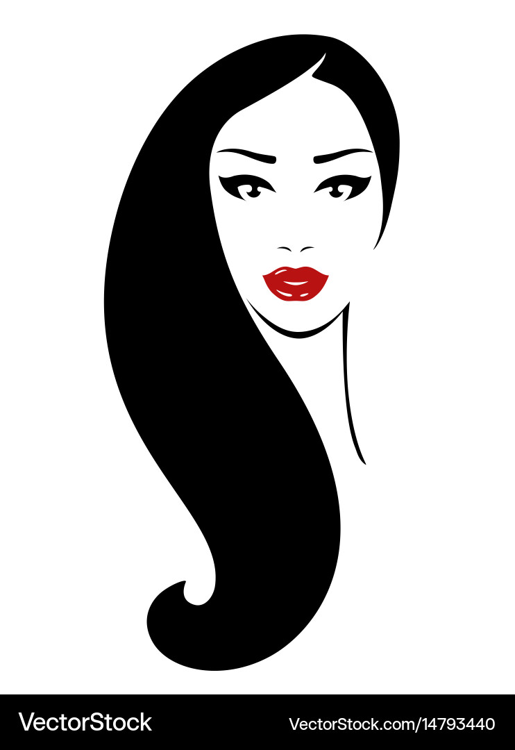 Beautiful woman Royalty Free Vector Image - VectorStock