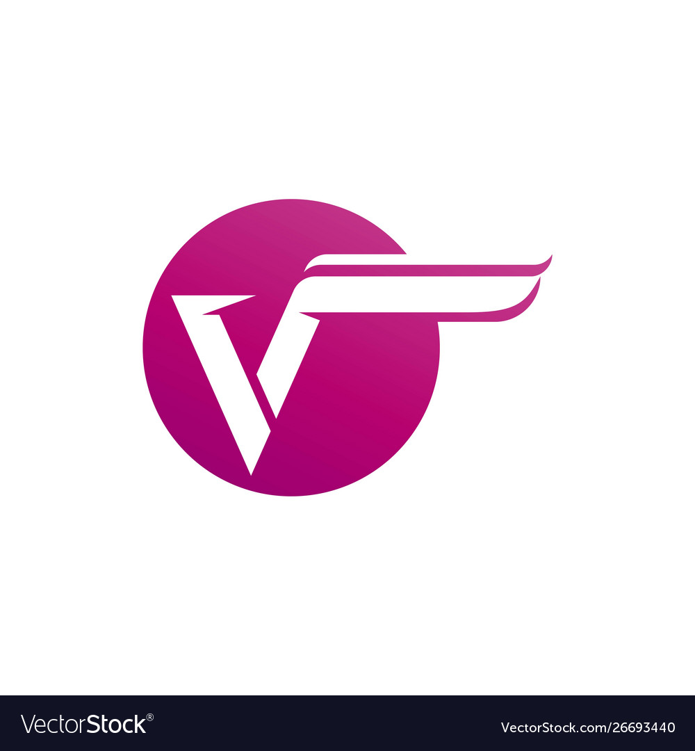 V logo images stock Royalty Free Vector Image - VectorStock