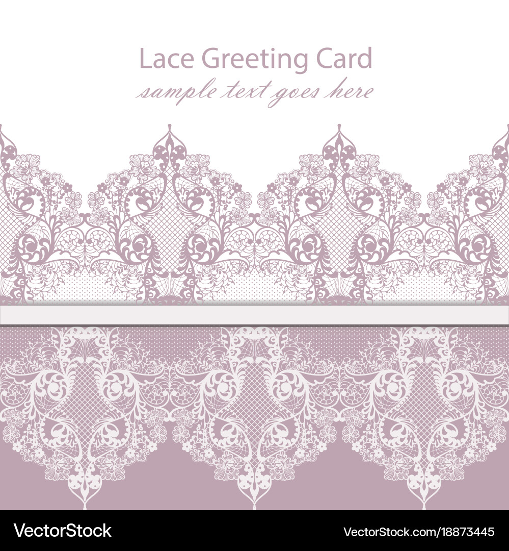 Vintage lace background with handmade Royalty Free Vector