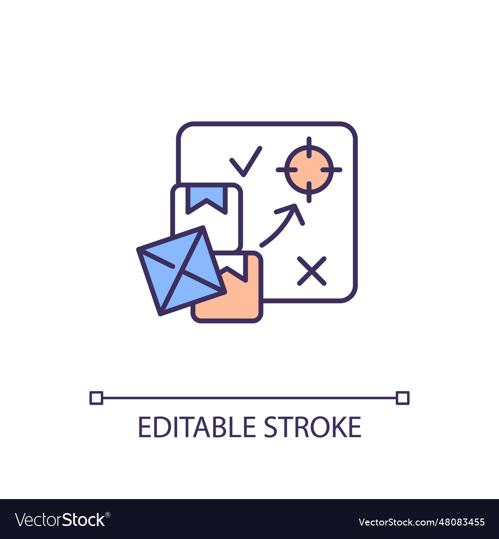 Customizable Optimization Algorithms Linear Icon Vector Image