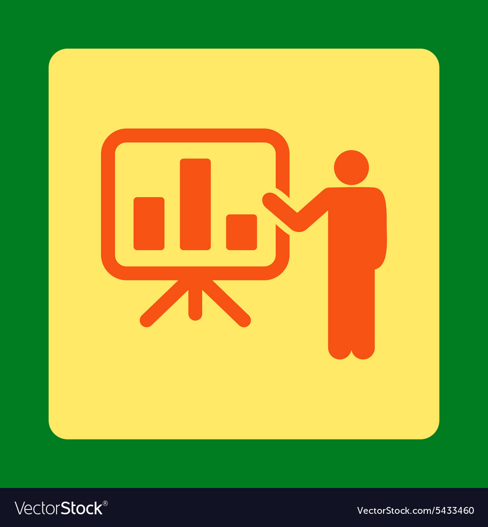 Presentation icon Royalty Free Vector Image - VectorStock