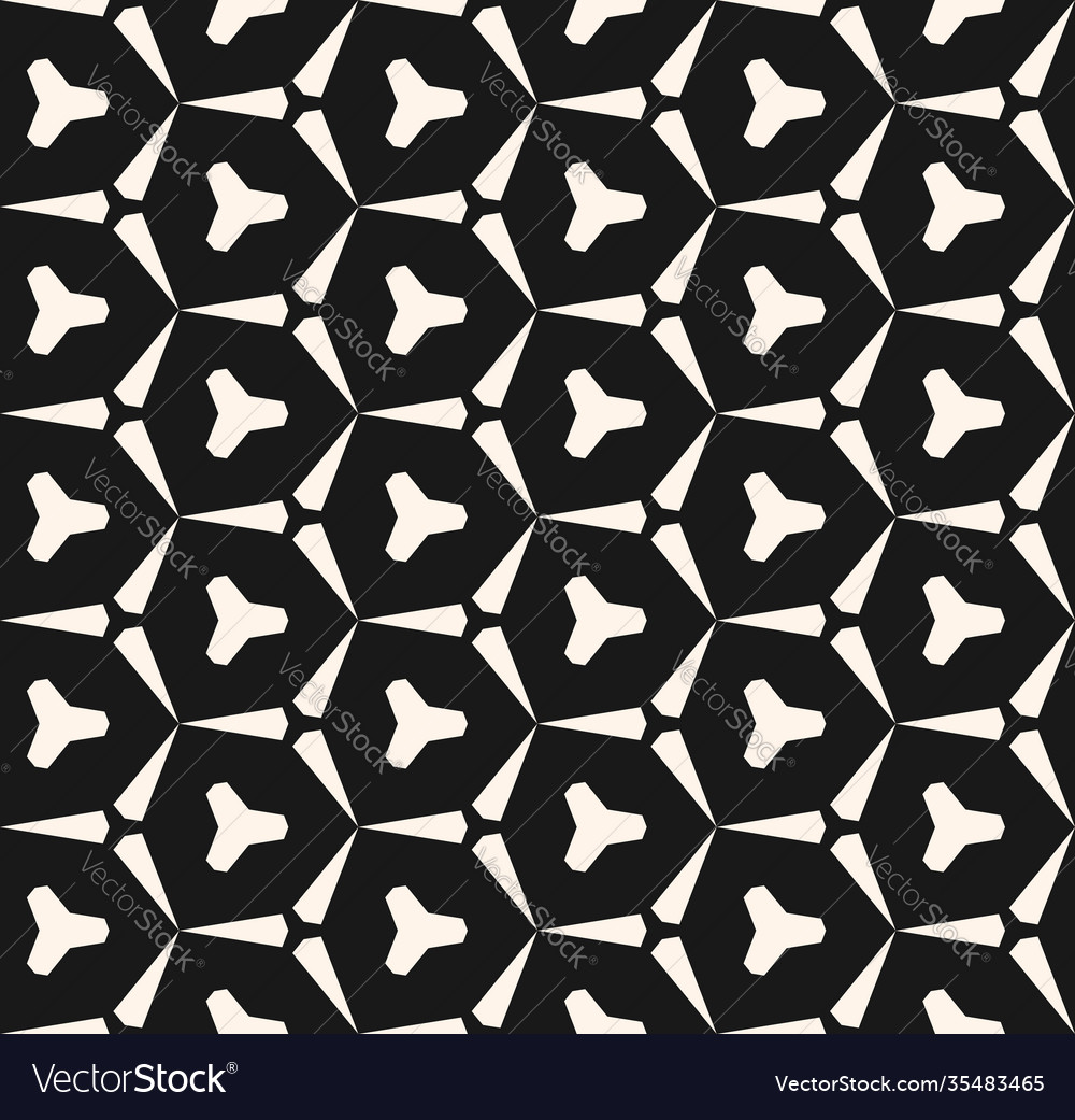 Seamless geometric pattern with triangular shapes Vector Image