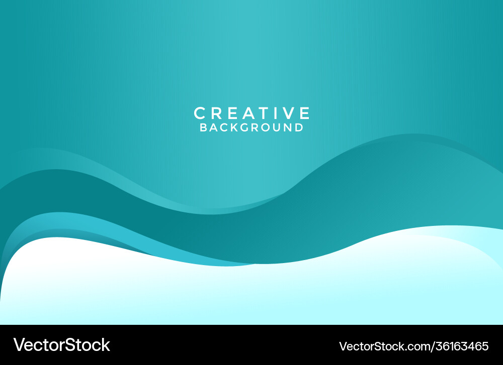 Water wavy style blue color design background Vector Image