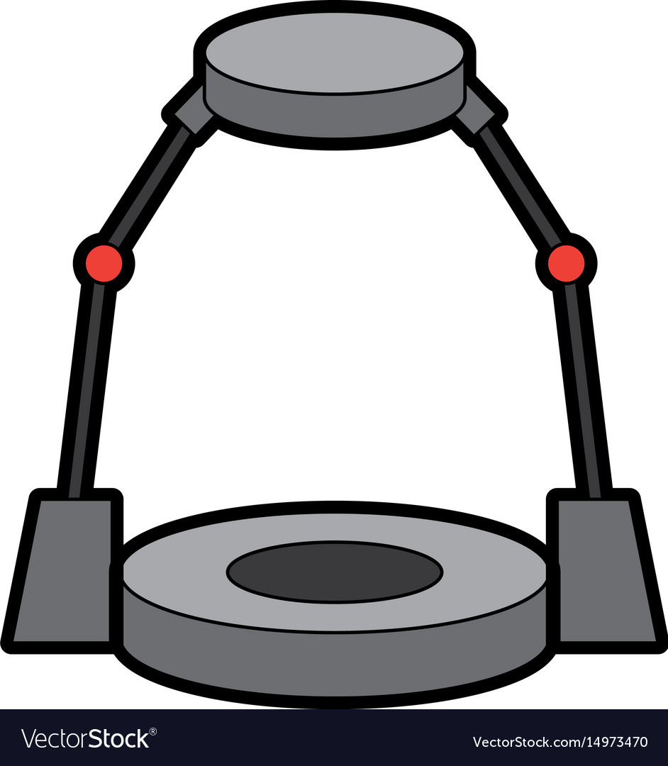 Virtual reality platform icon Royalty Free Vector Image