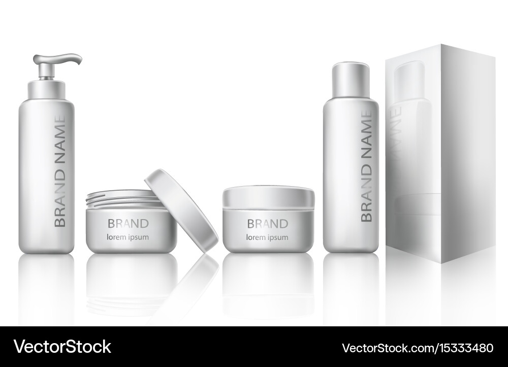 A realistic style of white Royalty Free Vector Image